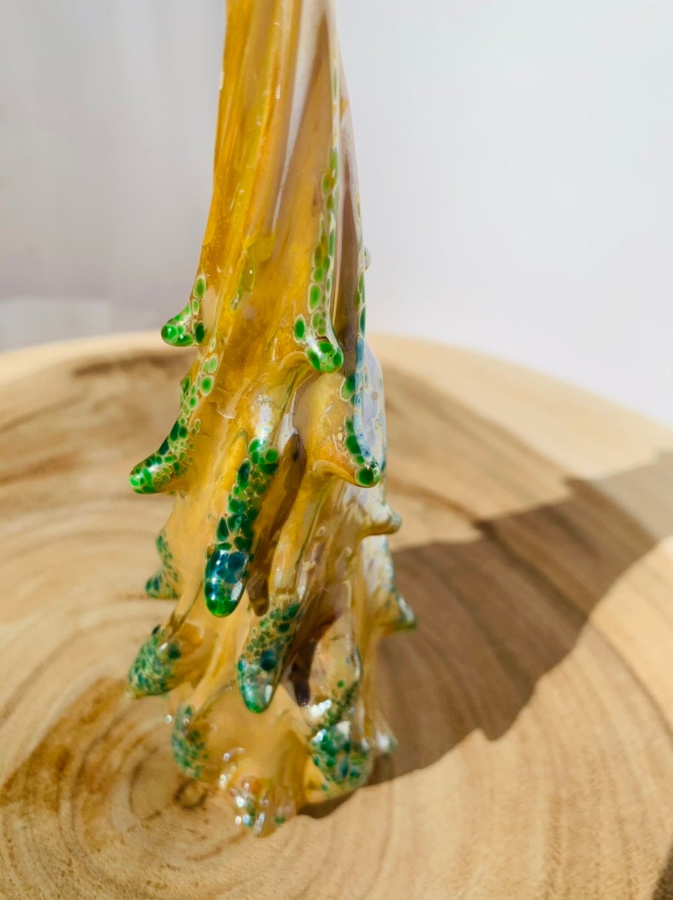 X - SOLD - Christmas Tree - Small Gold + Green | STRONG STREET STUDIO