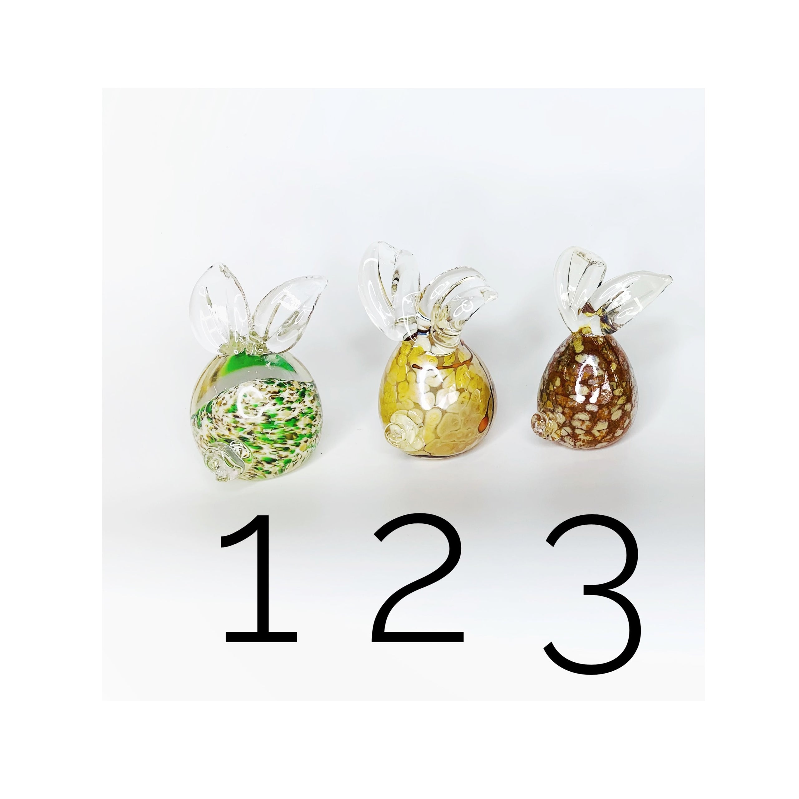 Glass Easter Bunny | STRONG STREET STUDIO